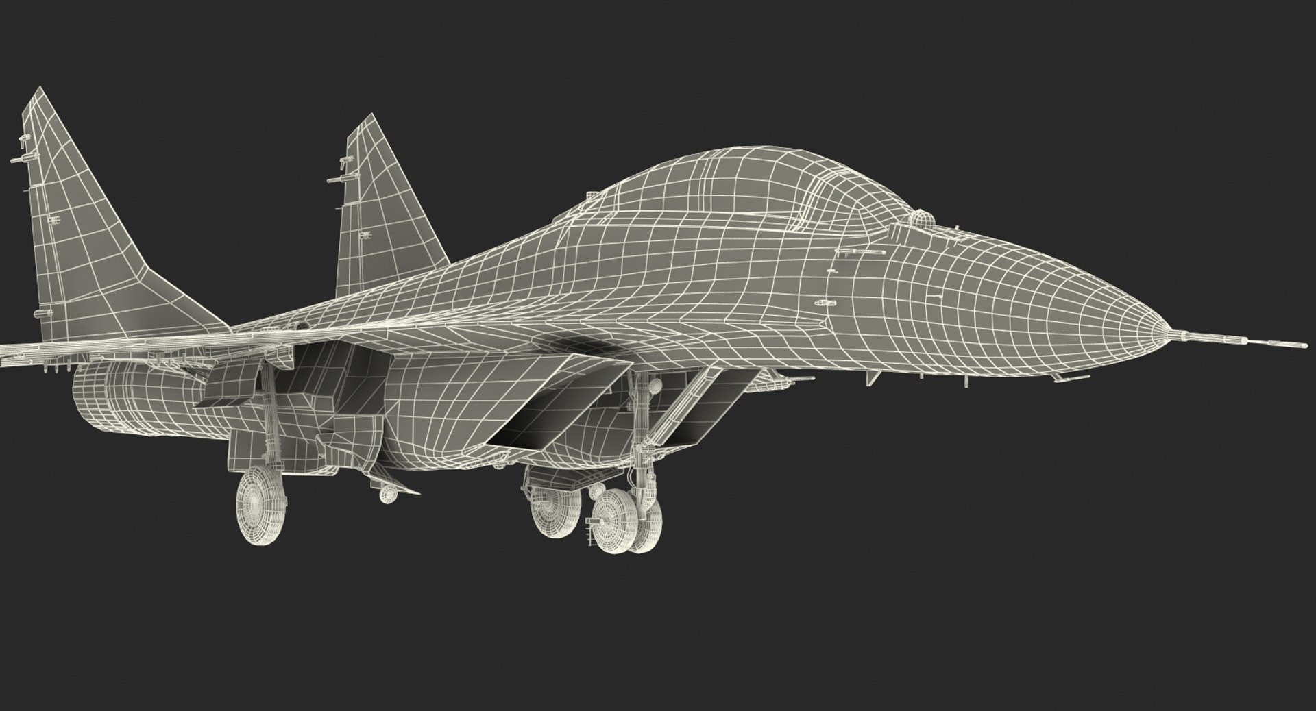 Fighter Mikoyan Mig-35 Fulcrum 3D - TurboSquid 1255540