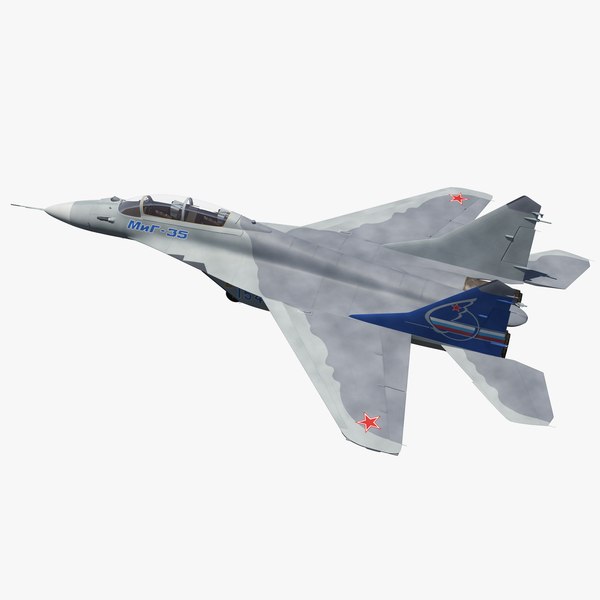 Fighter mikoyan mig-35 fulcrum 3D - TurboSquid 1255540
