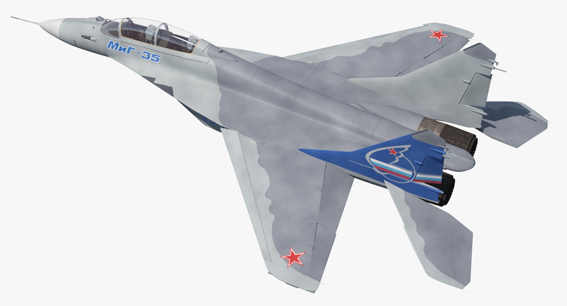 Fighter Mikoyan Mig-35 Fulcrum 3D - TurboSquid 1255540