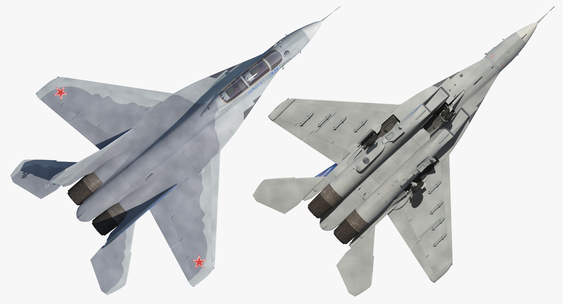 Fighter Mikoyan Mig-35 Fulcrum 3D - TurboSquid 1255540