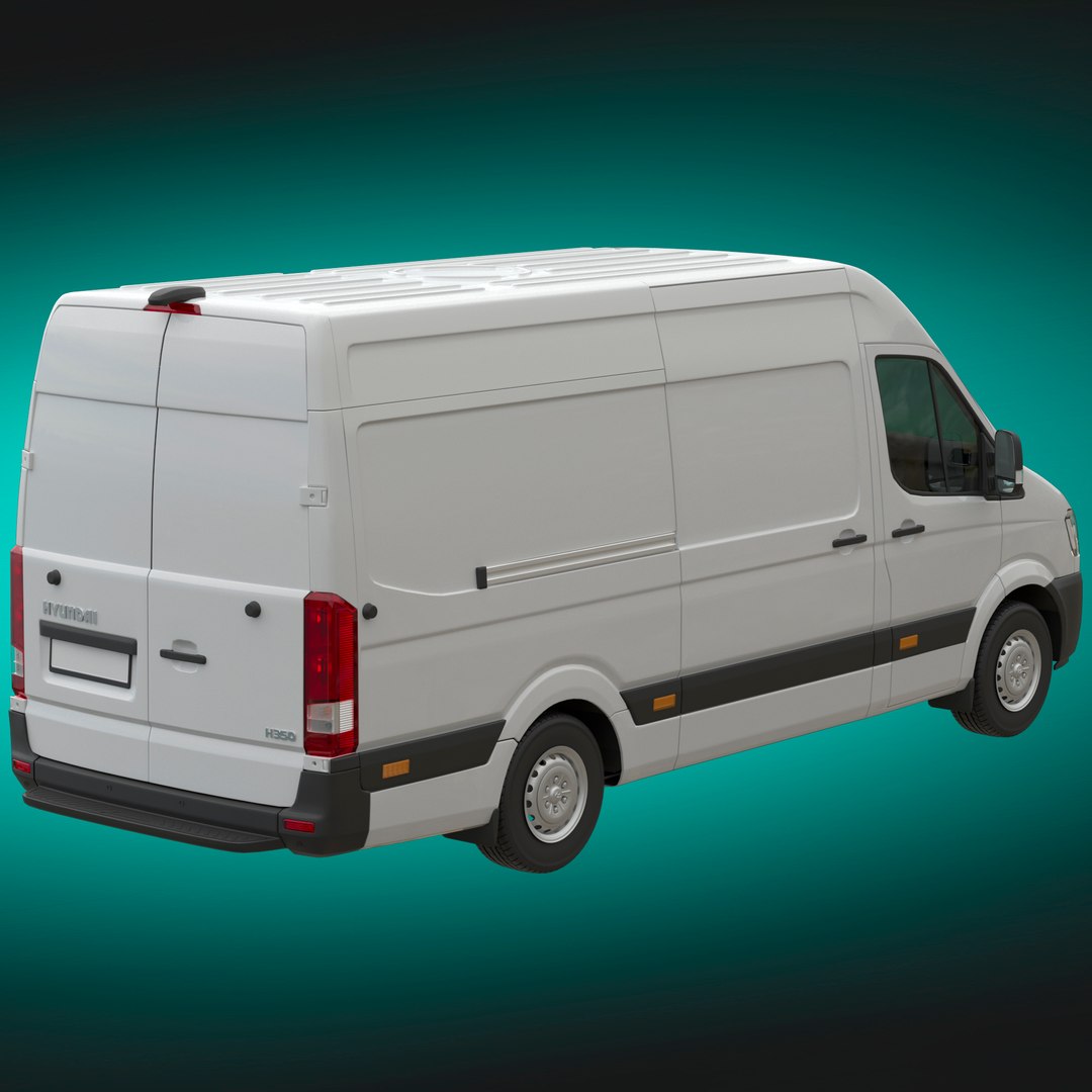 3D Hyundai H350 Van L3H2 Model - TurboSquid 2198419