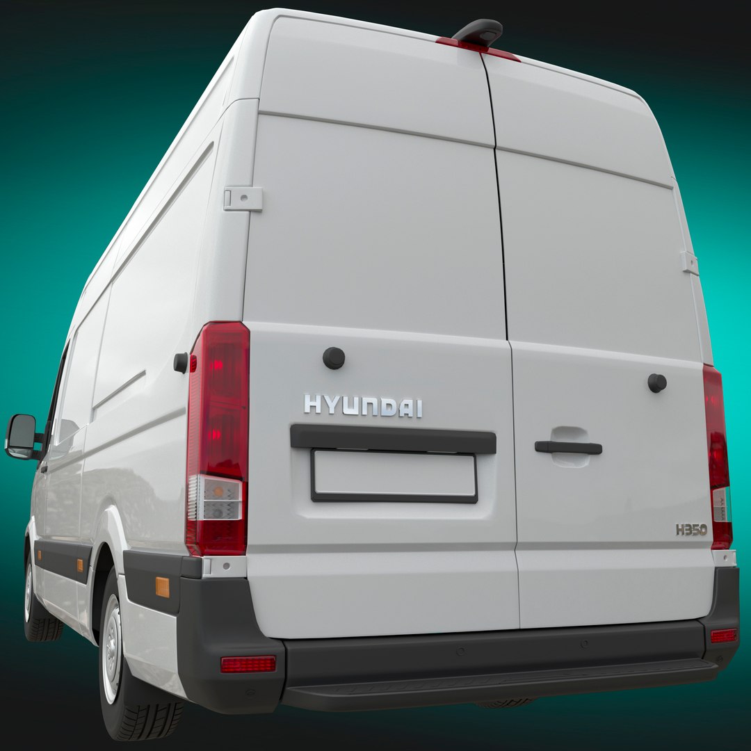 3D Hyundai H350 Van L3H2 Model - TurboSquid 2198419