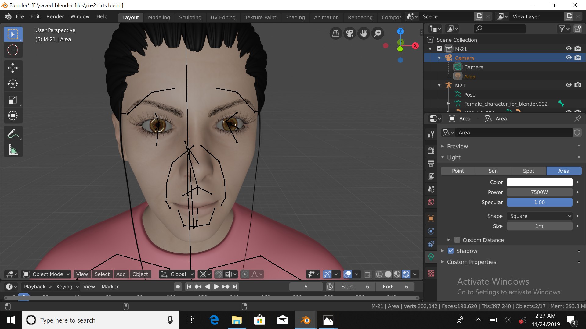 3D Beautiful Rigged Female Model - TurboSquid 1498478