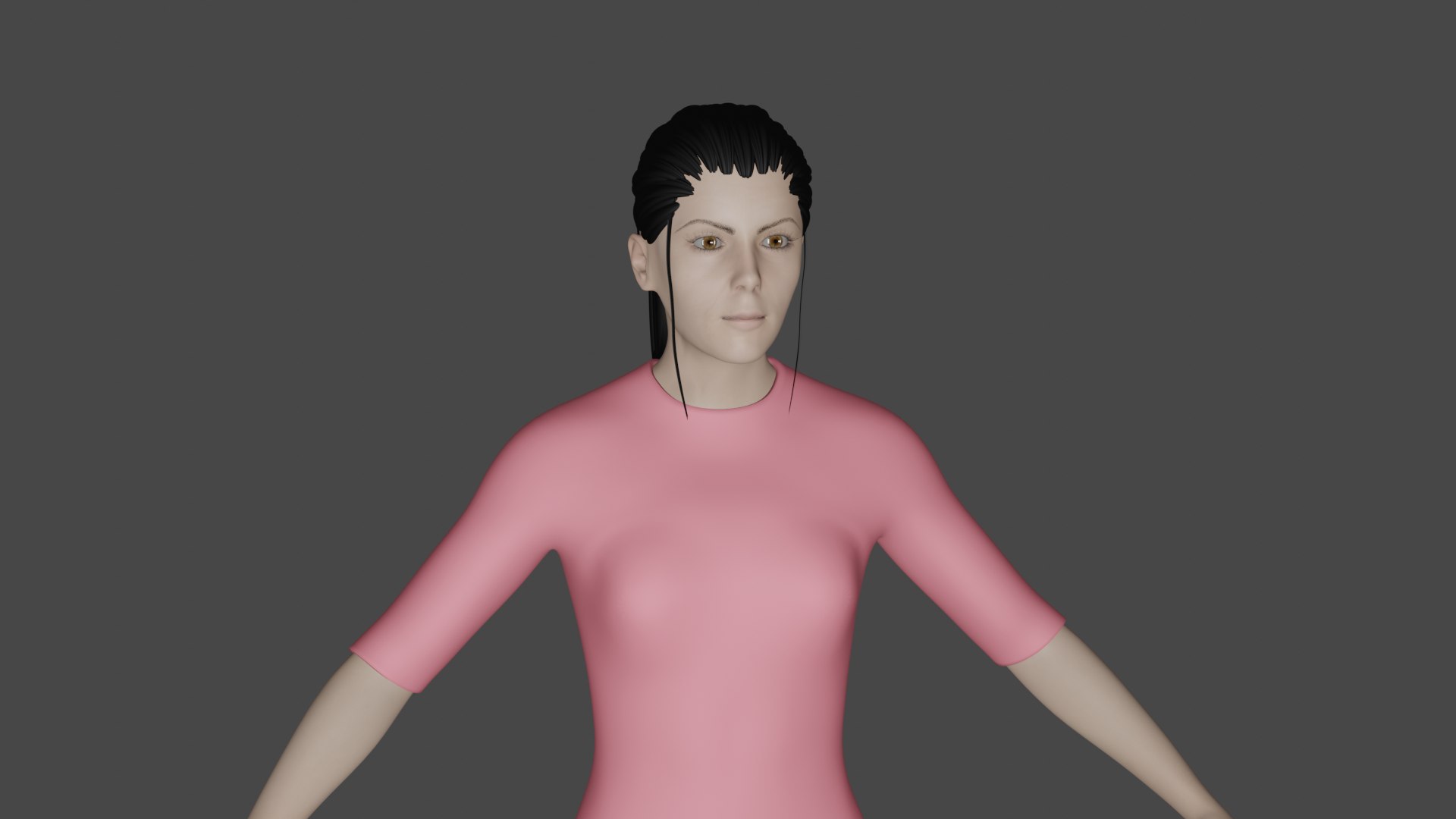 3D Beautiful Rigged Female Model - TurboSquid 1498478