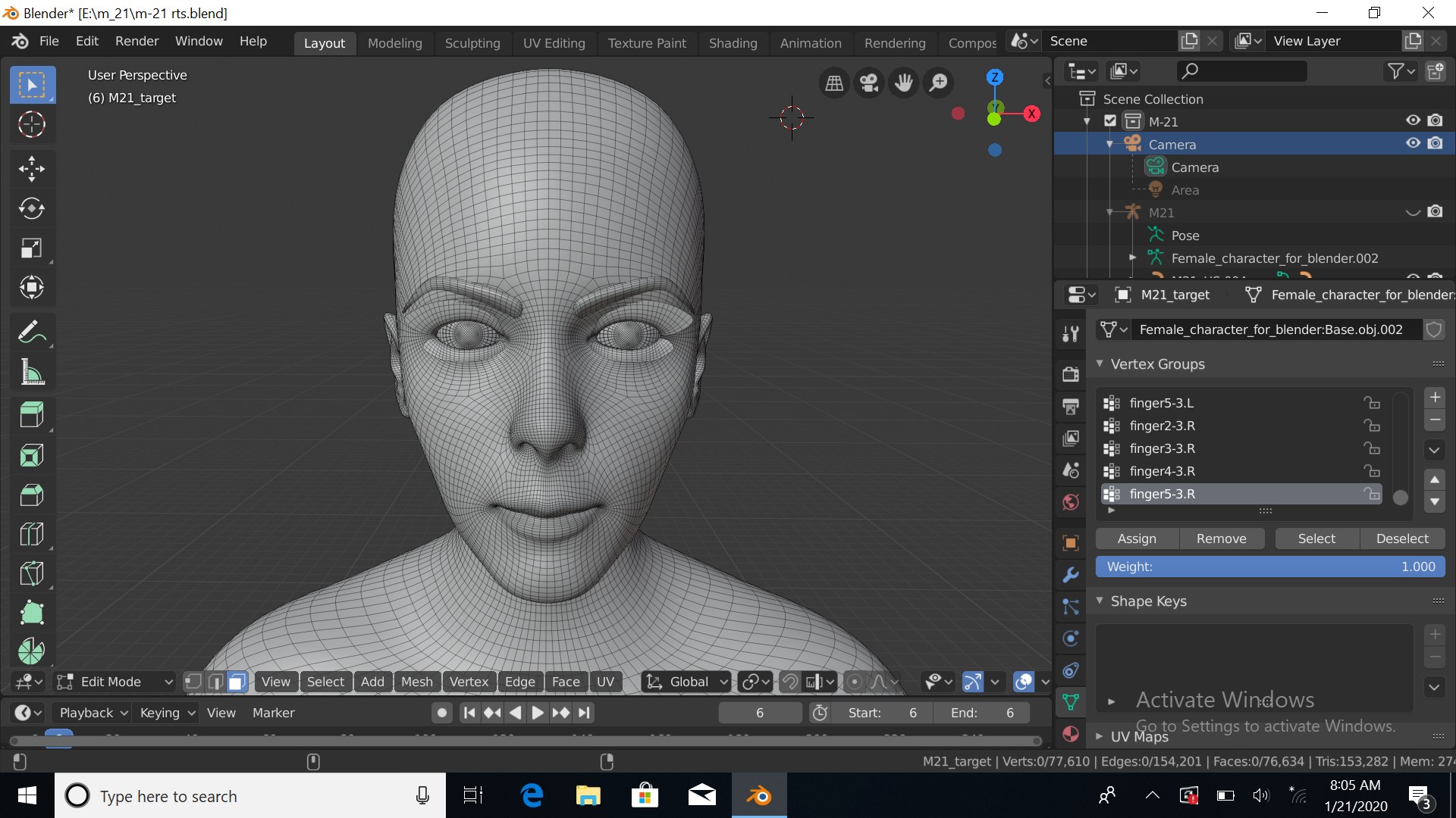 3D Beautiful Rigged Female Model - TurboSquid 1498478