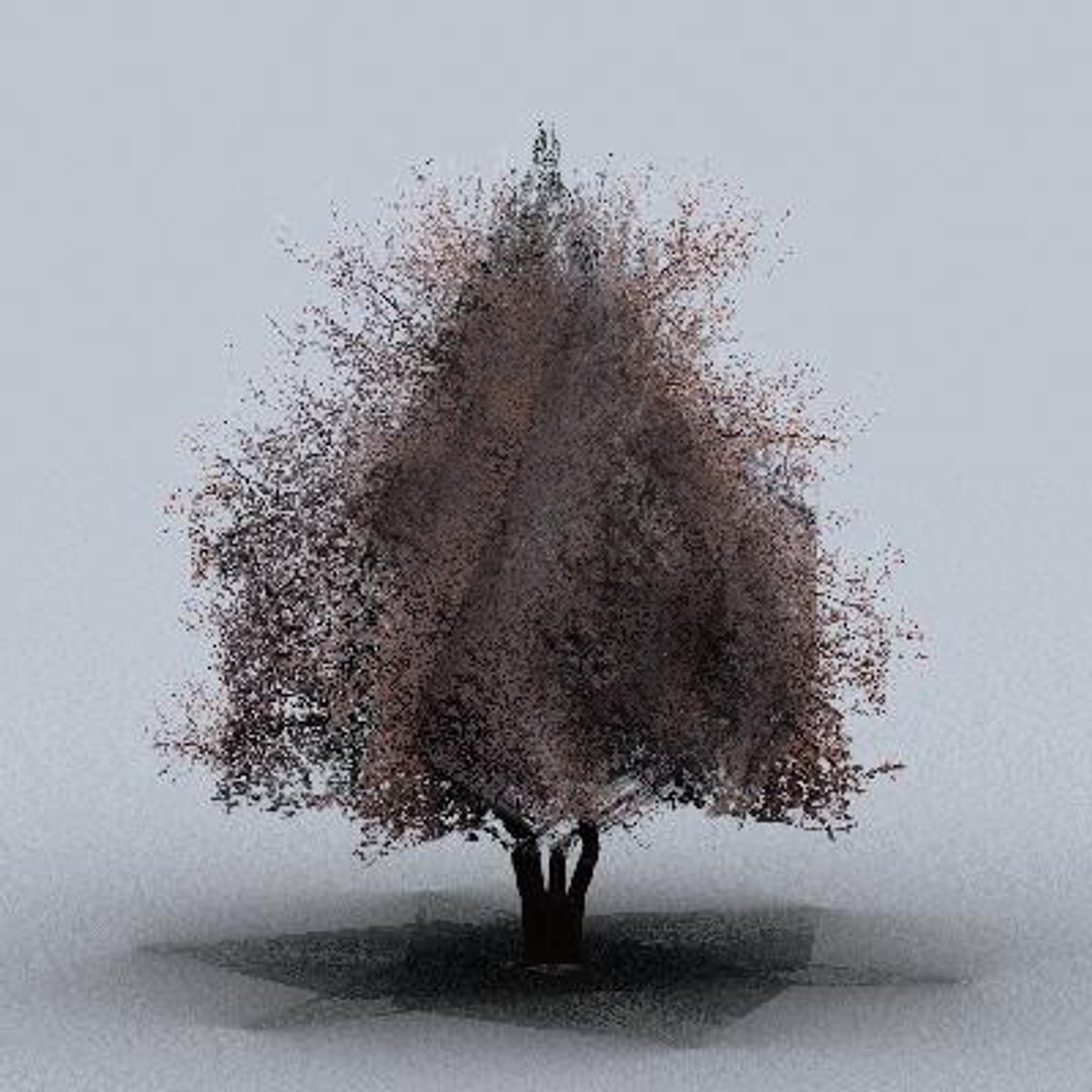 3d Fruit Trees Model