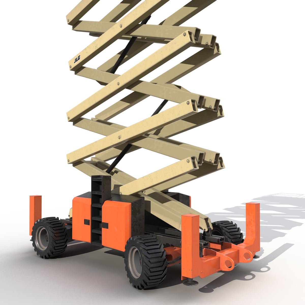 max engine powered scissor lift