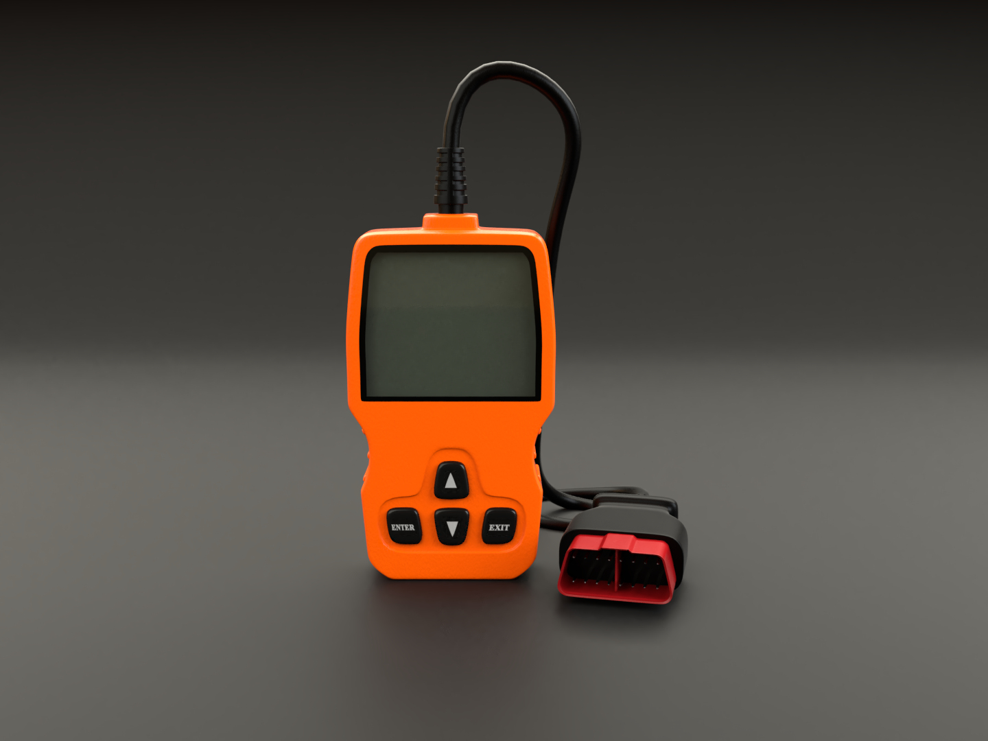 3D obd ii scanner model - TurboSquid 1331612