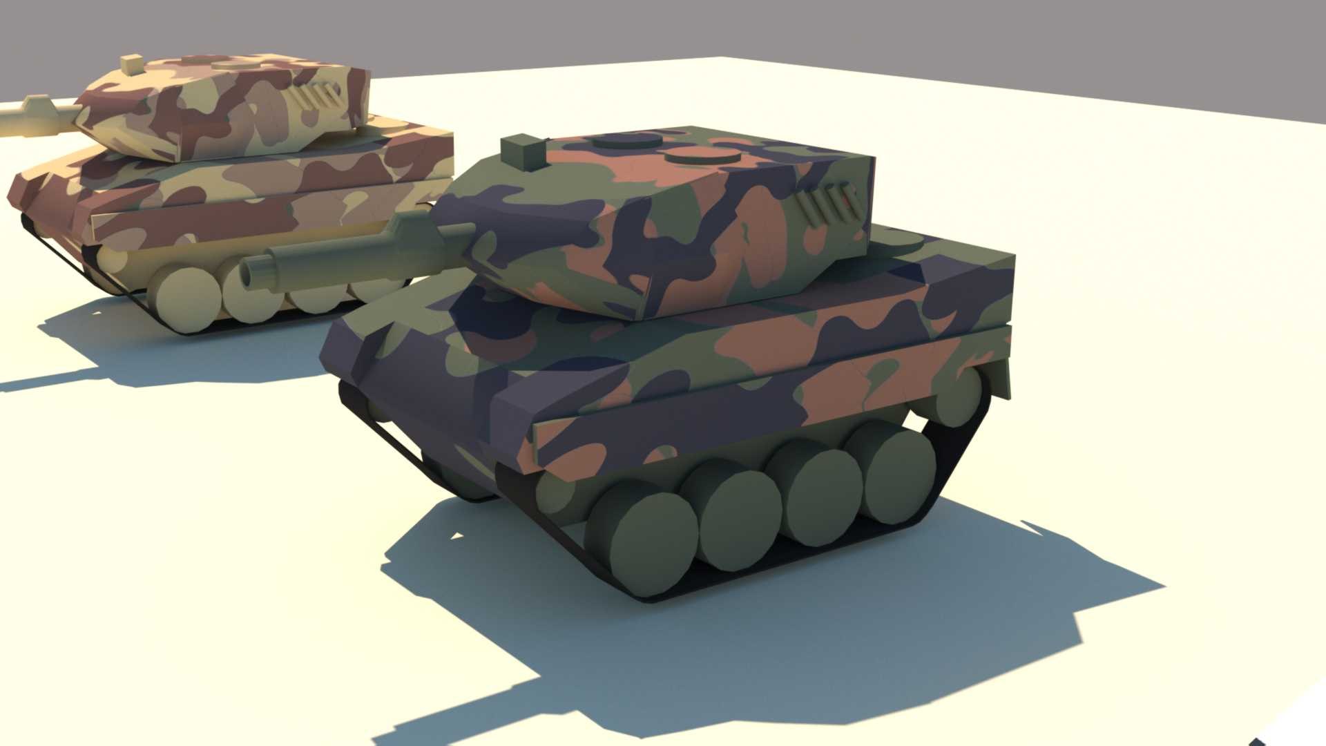 Tiny Leopard 2a5 Model - TurboSquid 1710760