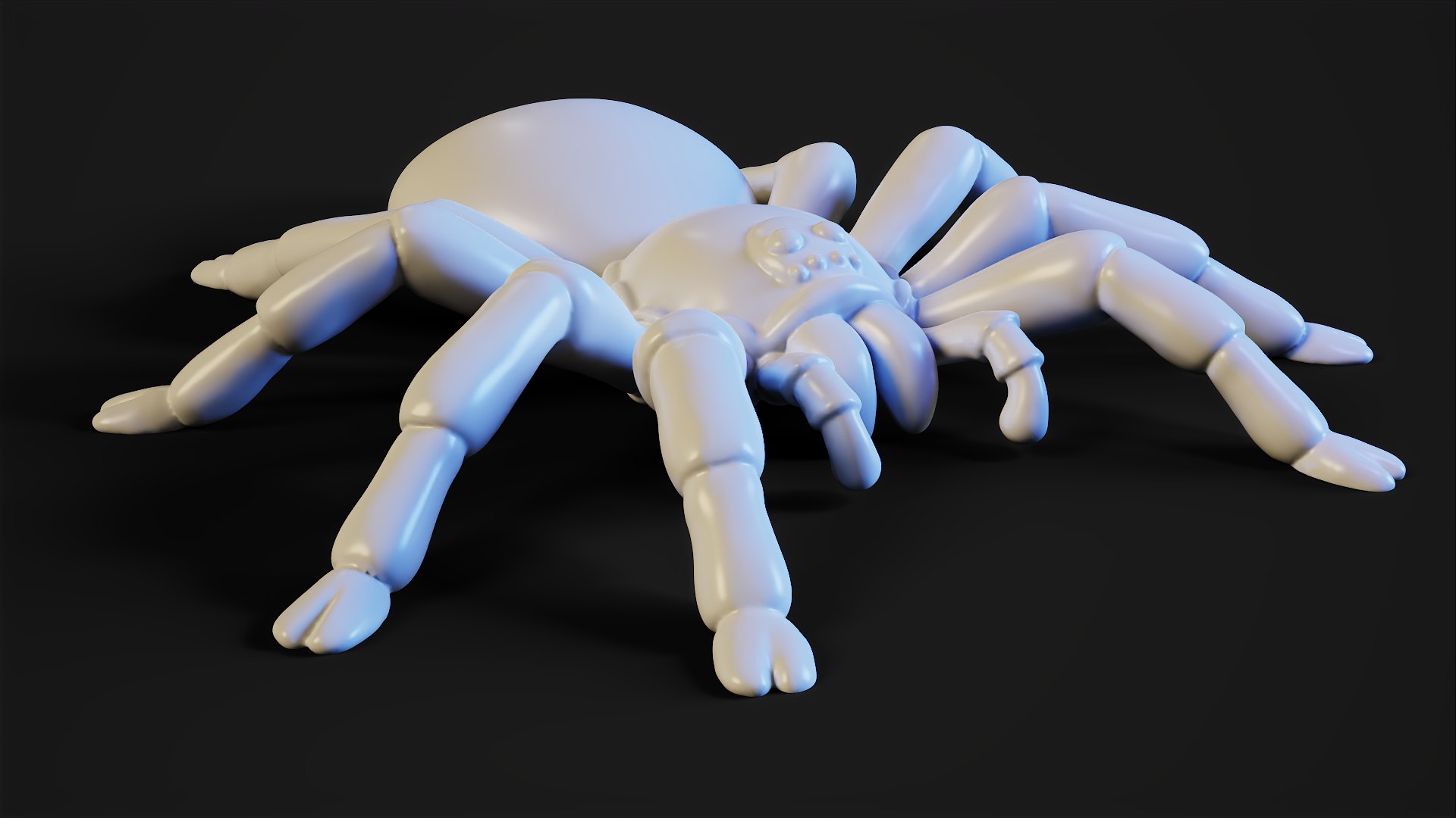 Spider - 3D Print 3D Model - TurboSquid 2208141