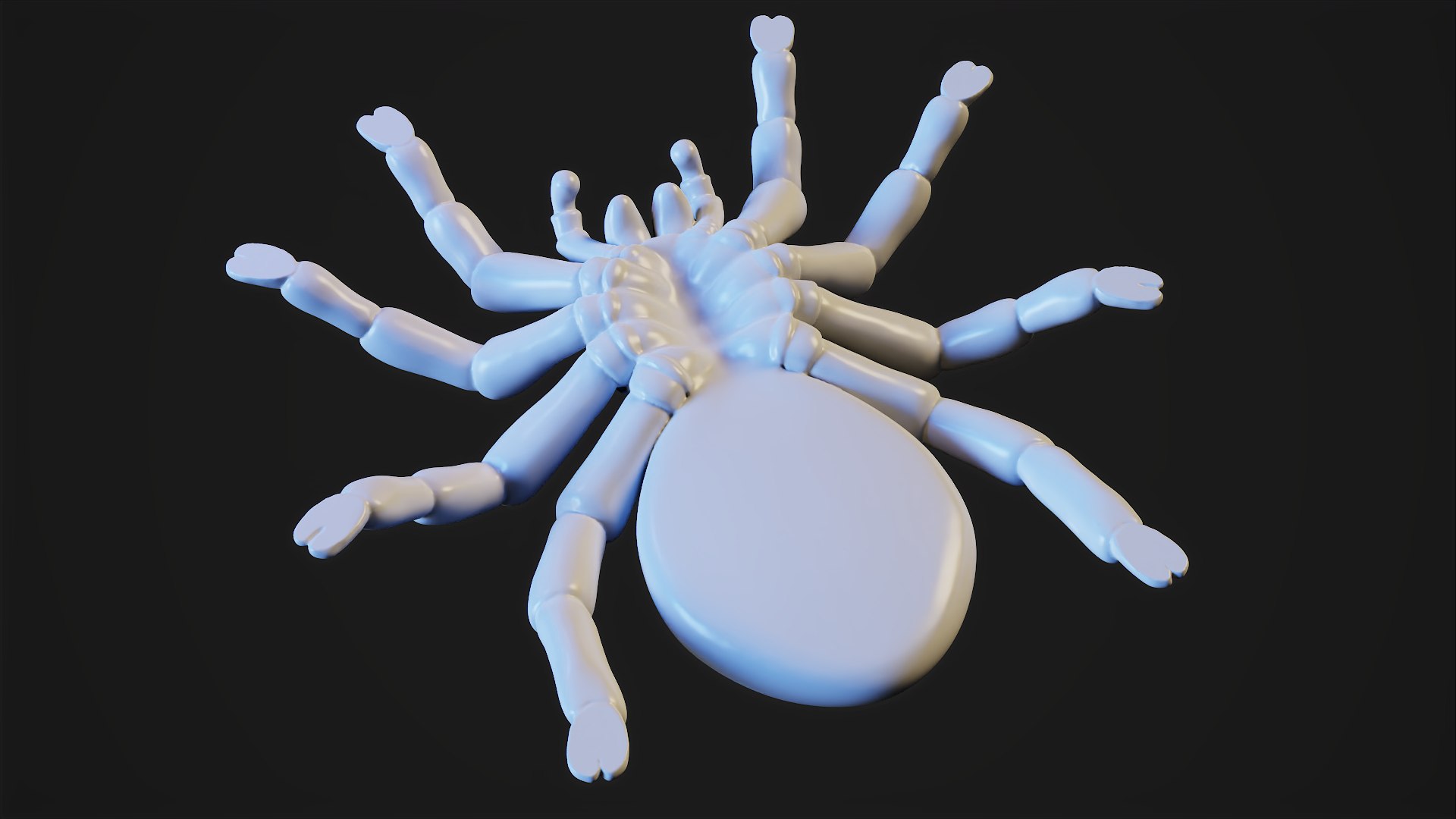 Spider - 3D Print 3D Model - TurboSquid 2208141