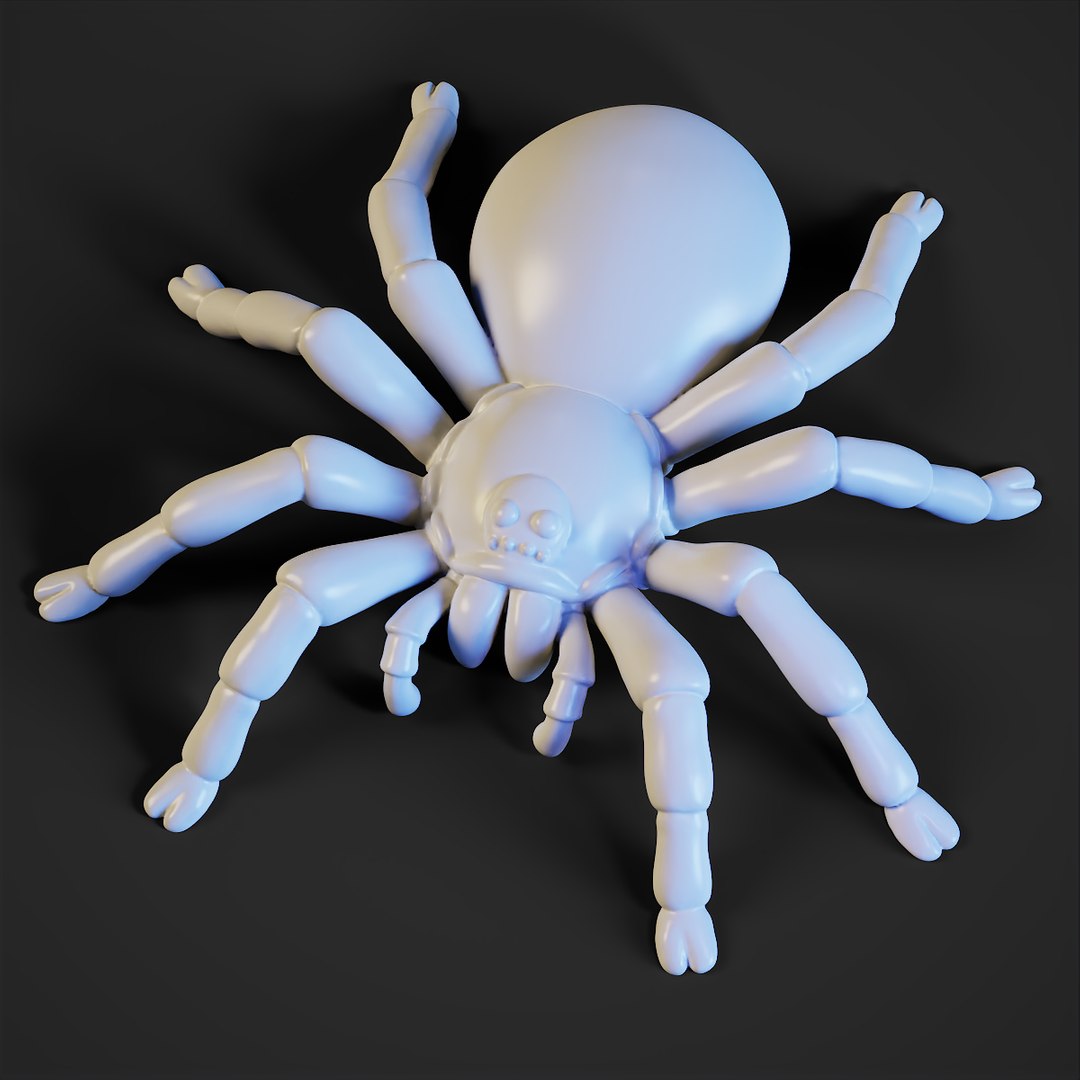 Spider - 3D Print 3D Model - TurboSquid 2208141