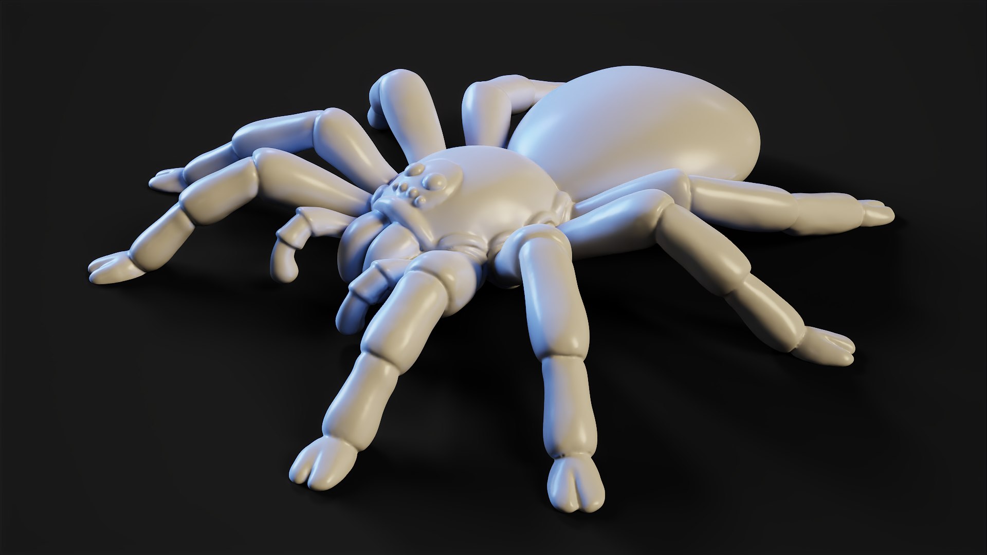 Spider - 3D Print 3D Model - TurboSquid 2208141