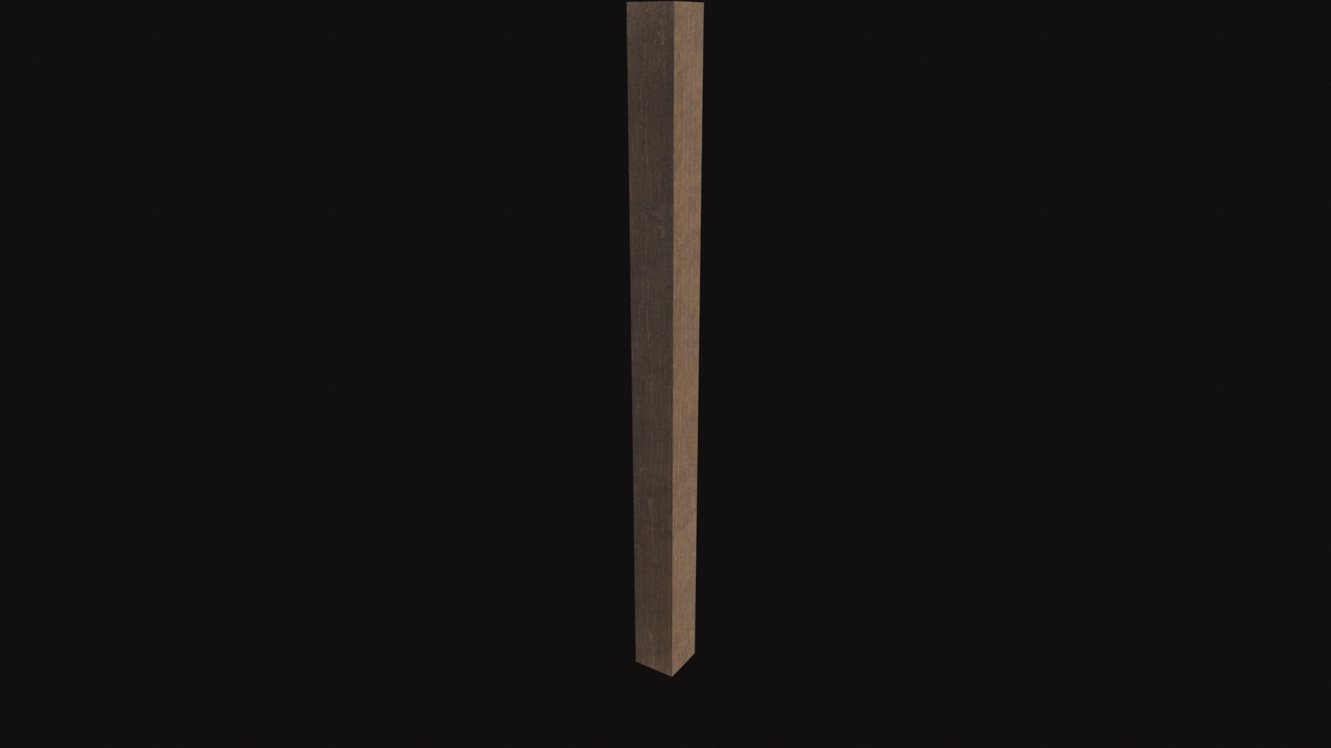 Medieval Wood Pillar 06 3D Model - TurboSquid 2319307