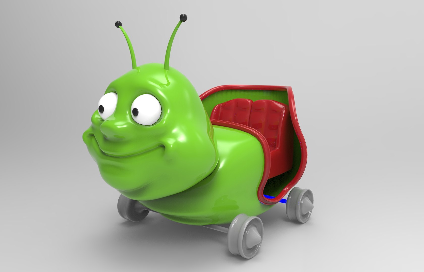 3dsmax Car Worm