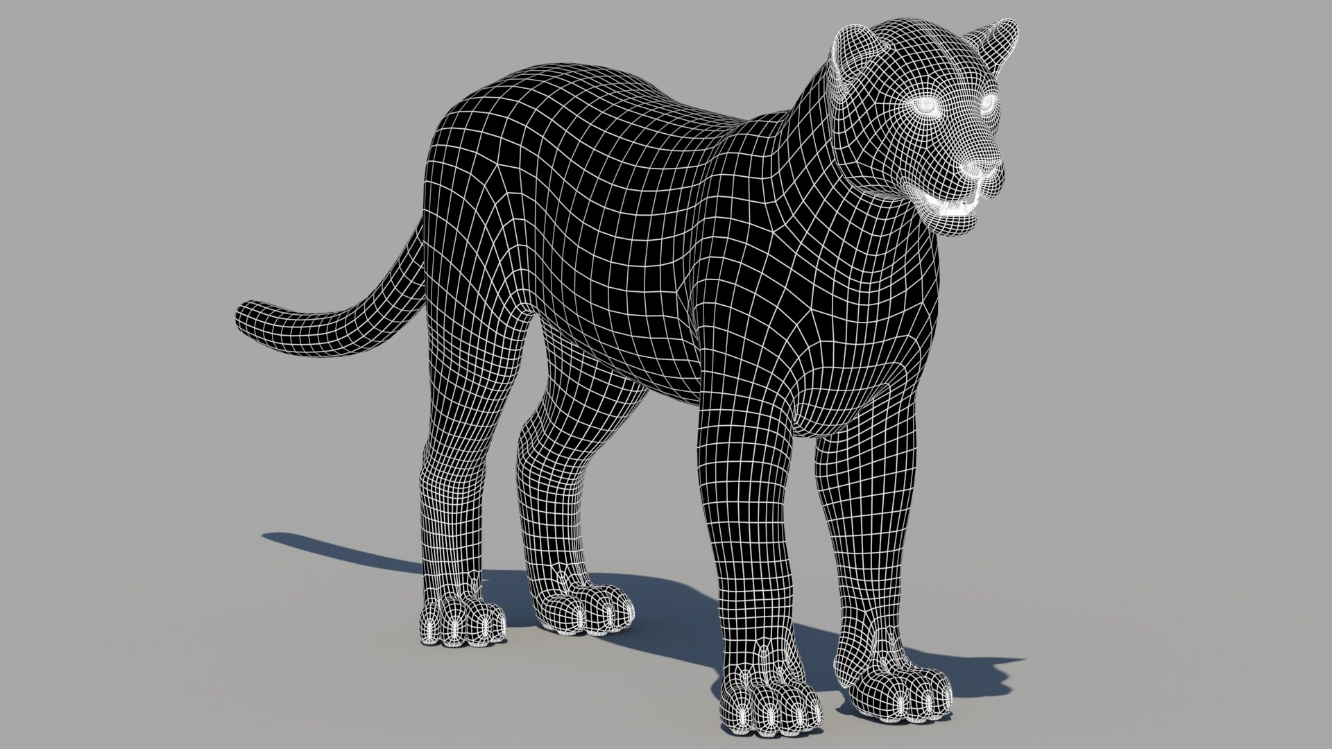 3D model Rigged Sri Lankan Leopard 3D Model - TurboSquid 2096213