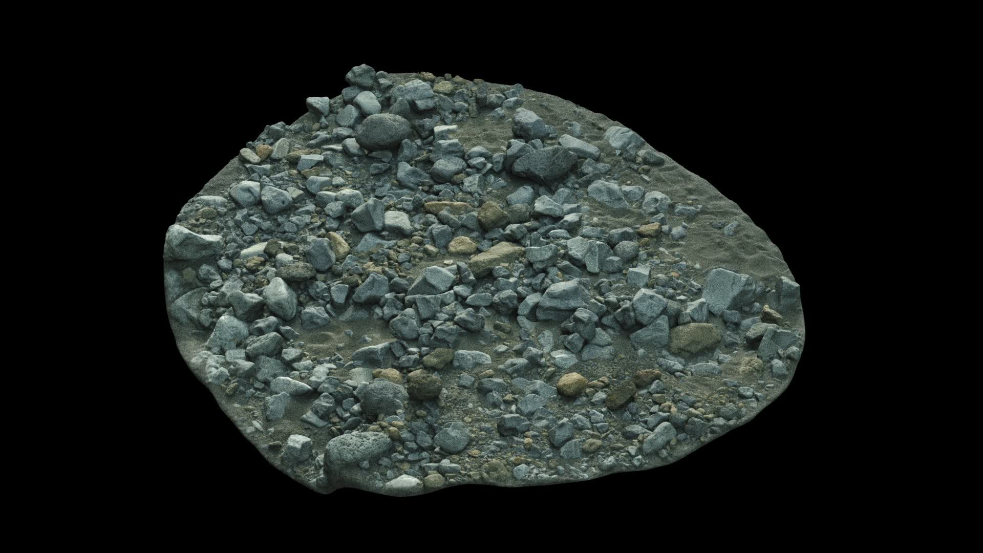 Icelandic Riverbed Rocks Bbnh 3D Model - TurboSquid 2189228