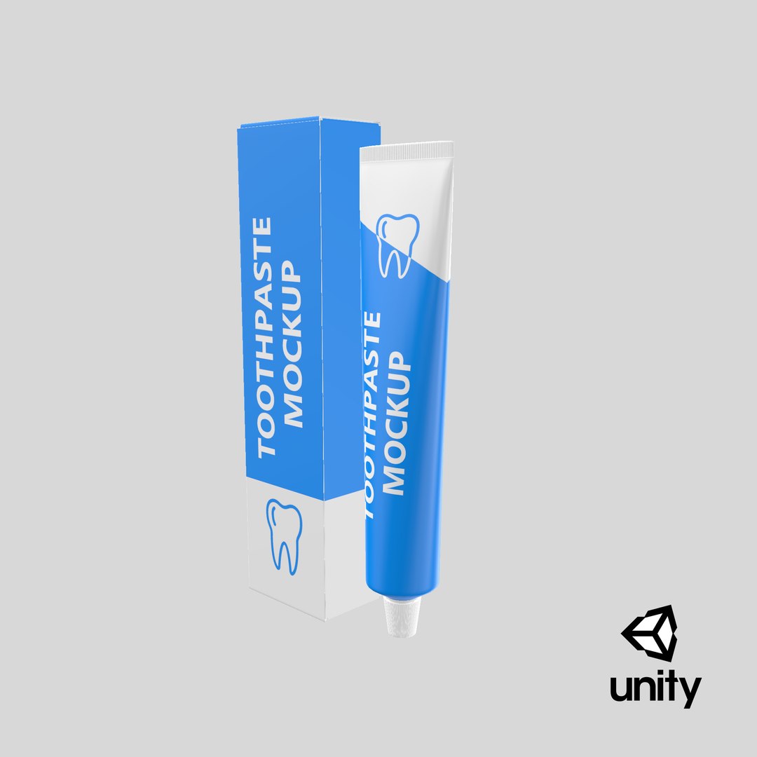 Toothpaste packaging 3D model - TurboSquid 1673760
