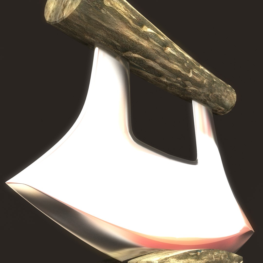 3d Model Of Ulu Knife Eskimo