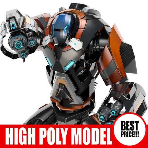 Futuristic Soldier 3D Models for Download | TurboSquid