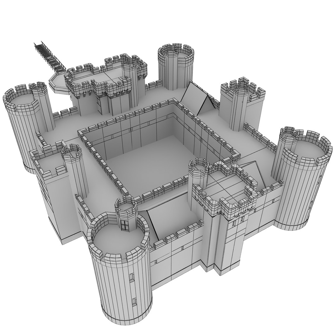 castle 3d model