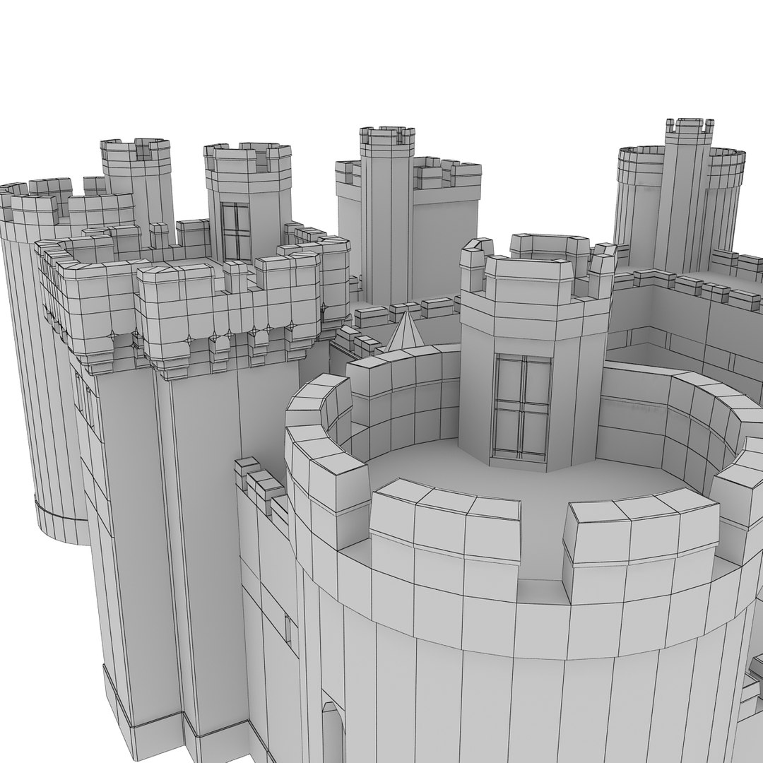 Castle 3d Model