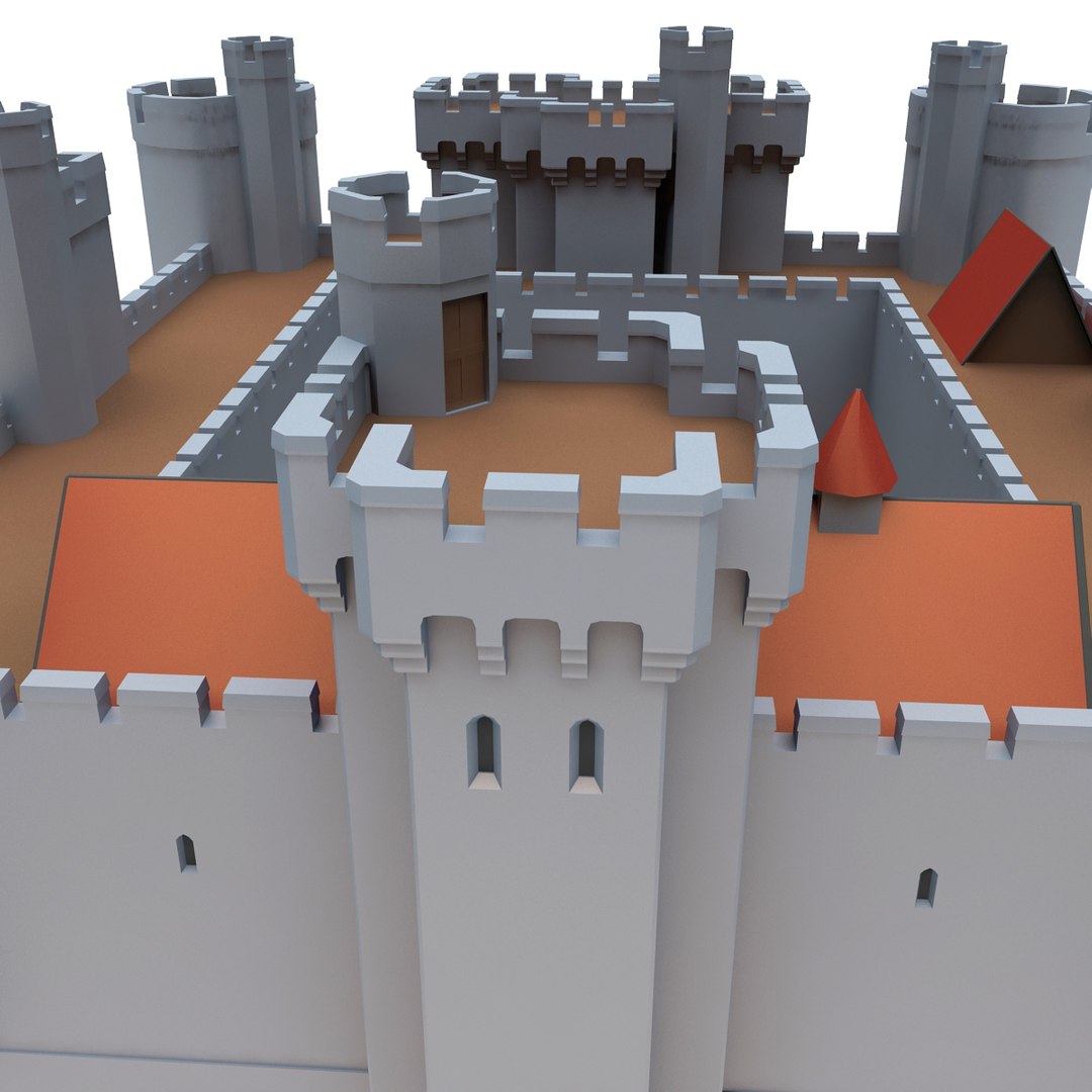 Castle 3d Model