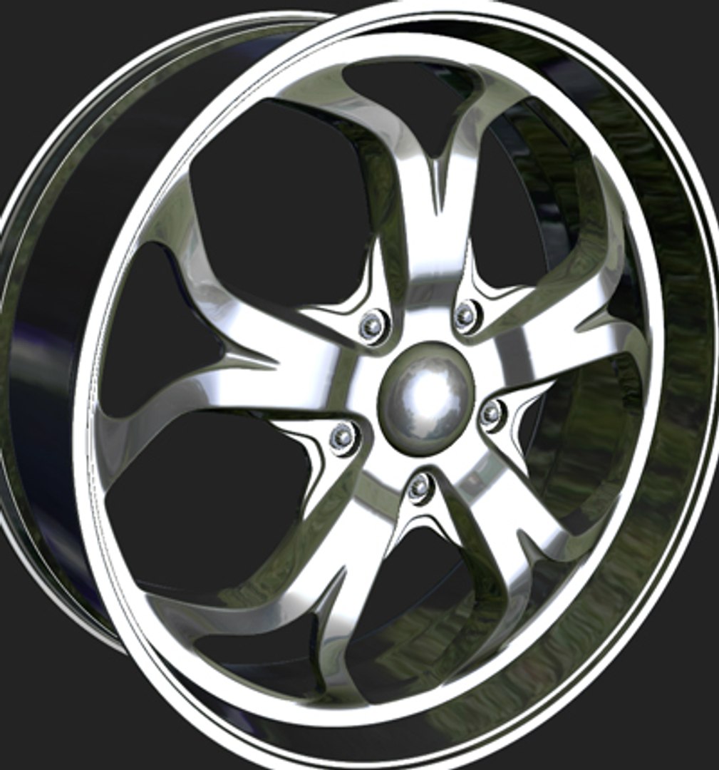 3d Wheels Rim Model