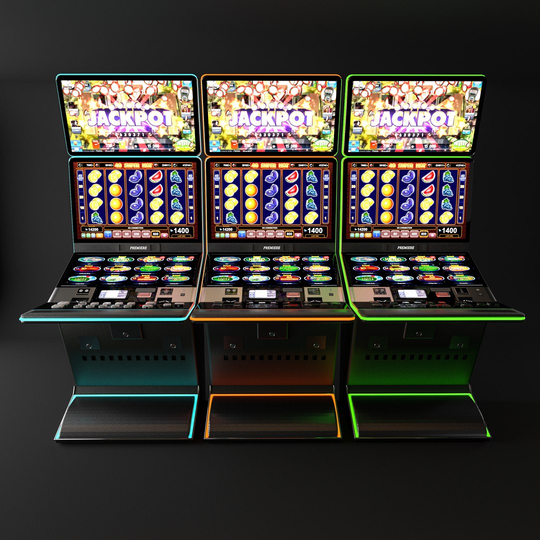 Money Slot Machine Casino 3D Model - TurboSquid 1232613