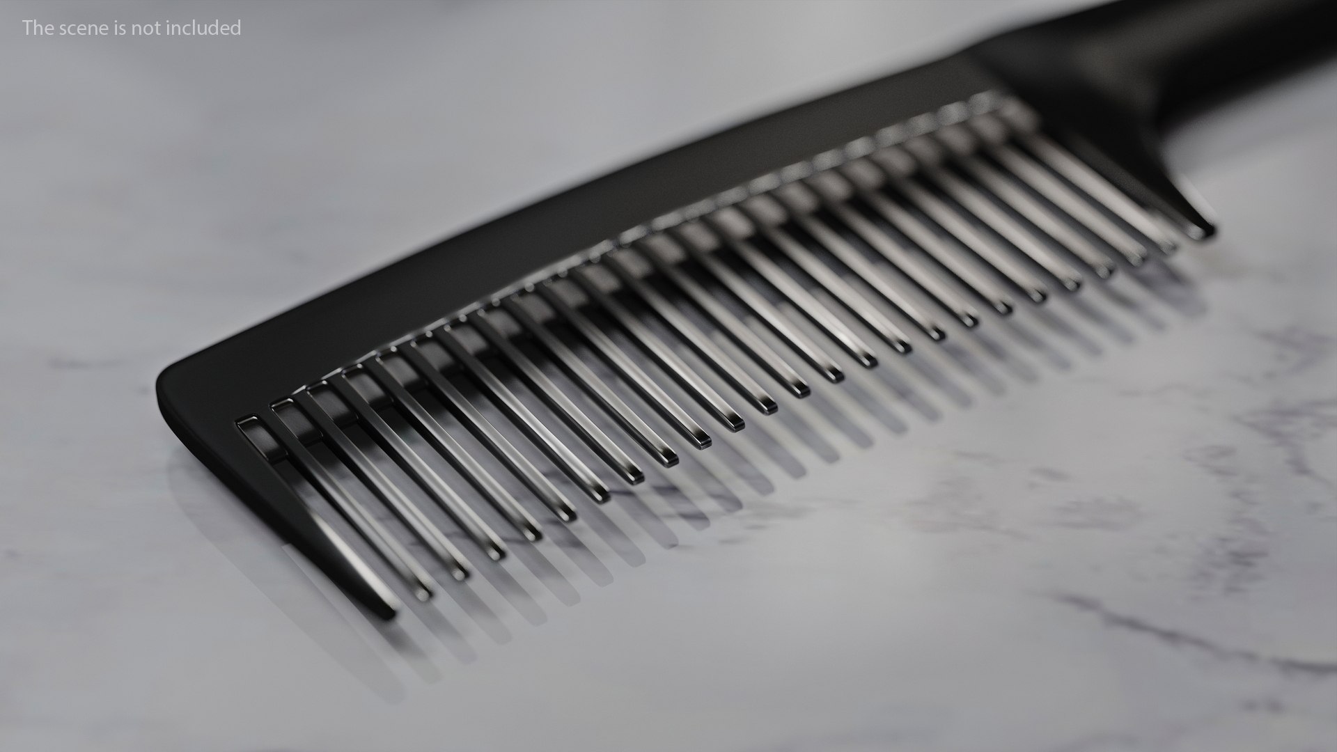 Comb With Handle 3D Model - TurboSquid 2079670