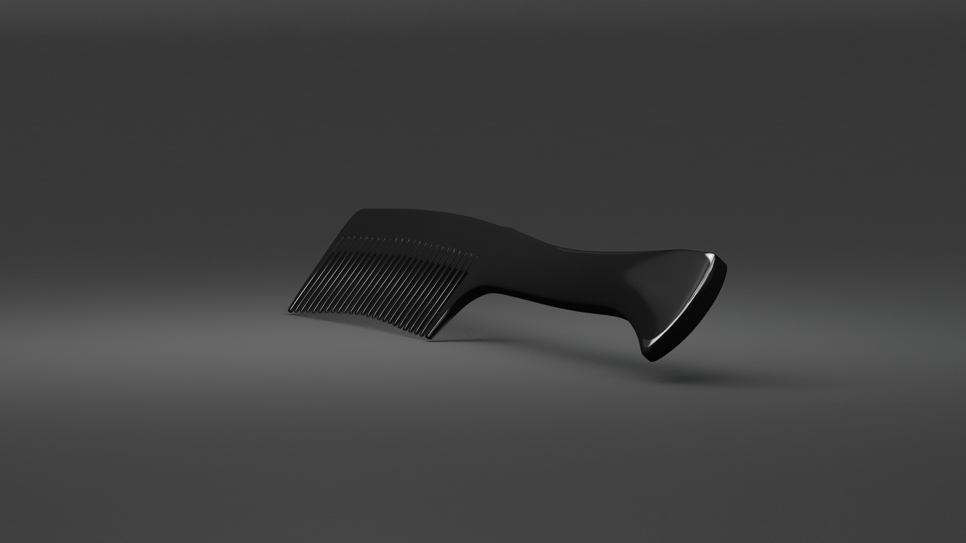 Comb With Handle 3D Model - TurboSquid 2079670