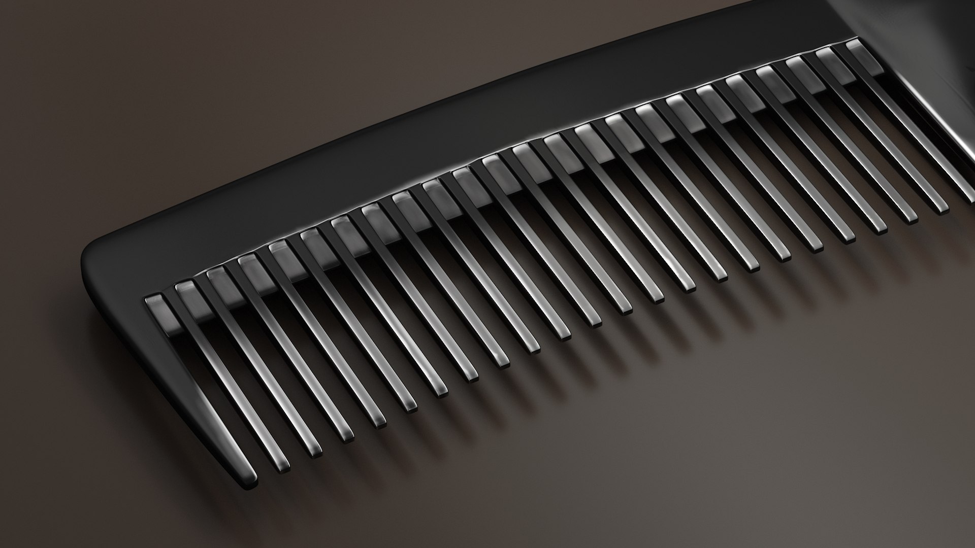 Comb With Handle 3D Model - TurboSquid 2079670