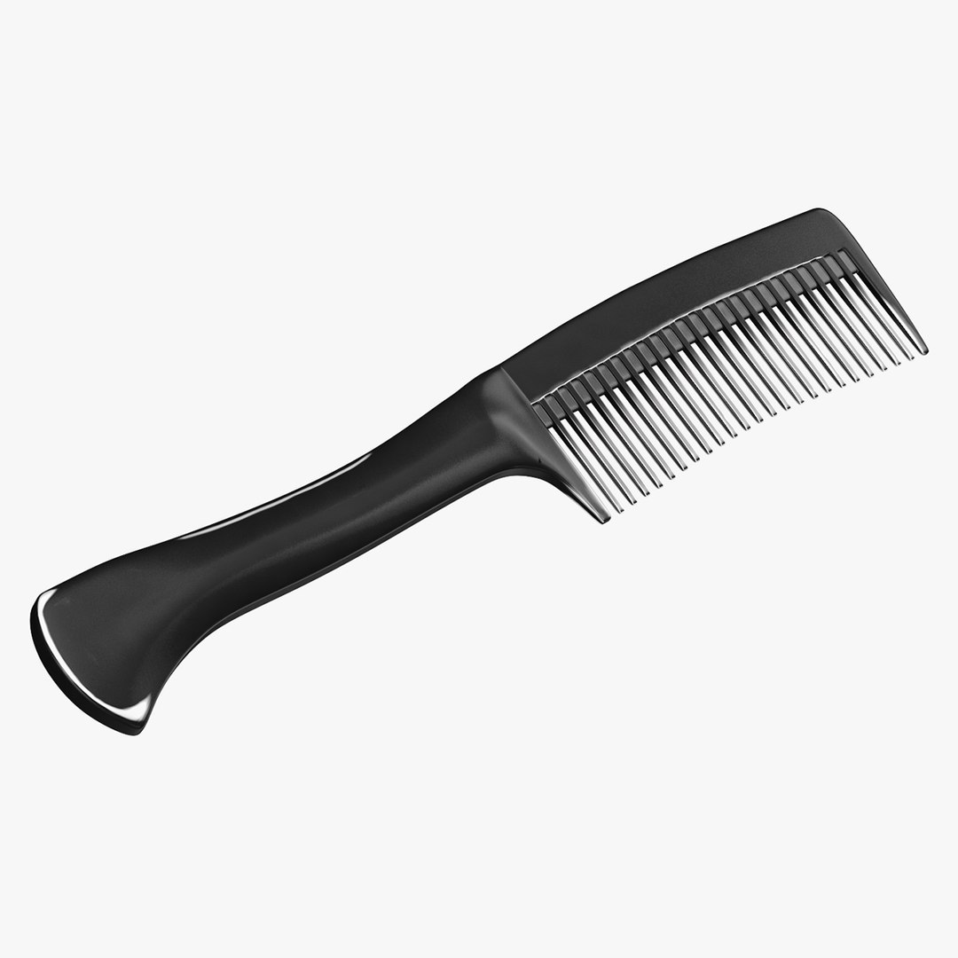 Comb with Handle 3D model - TurboSquid 2079670