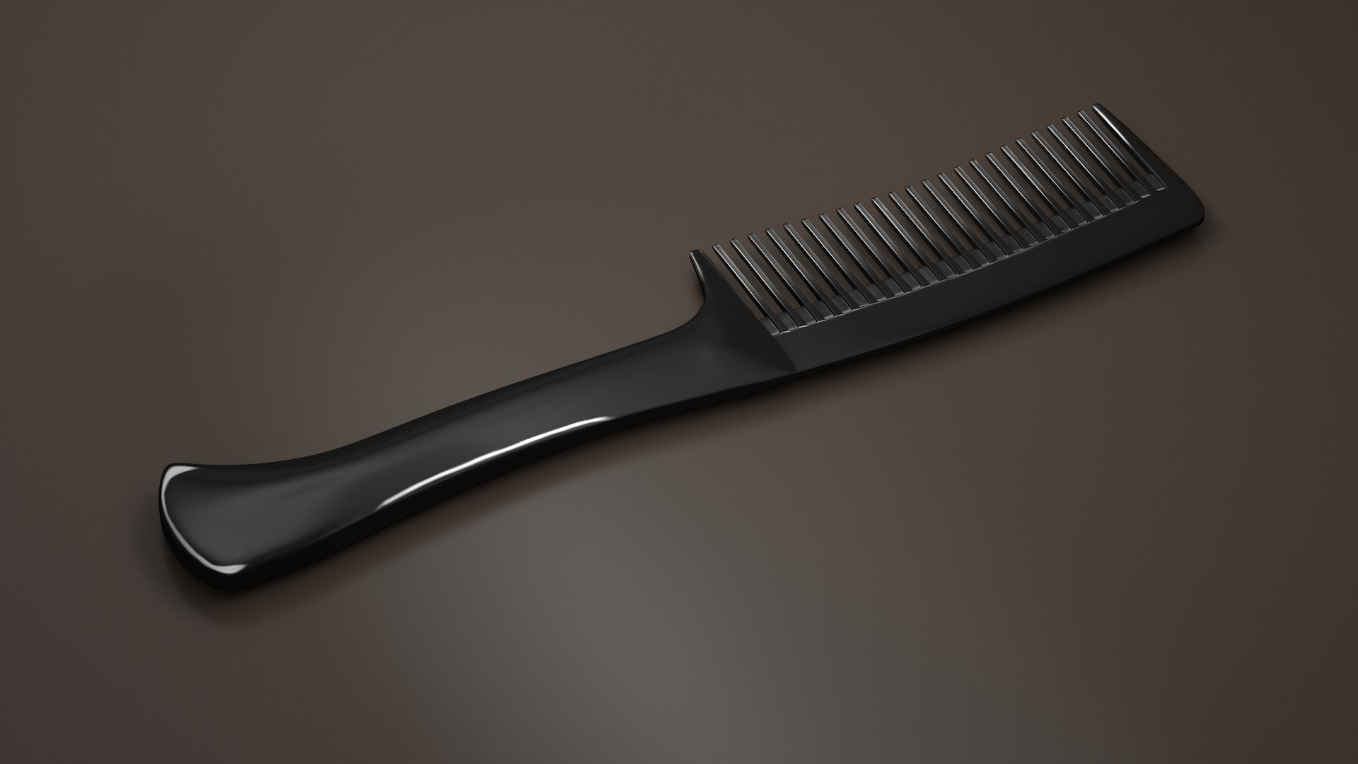 Comb With Handle 3D Model - TurboSquid 2079670