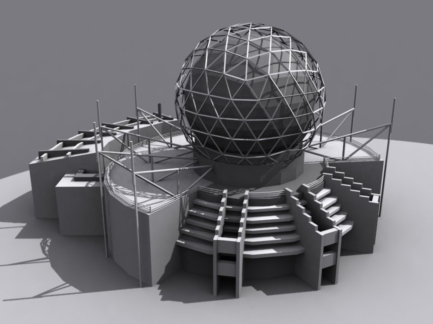 3d Model - Science World Vancouver