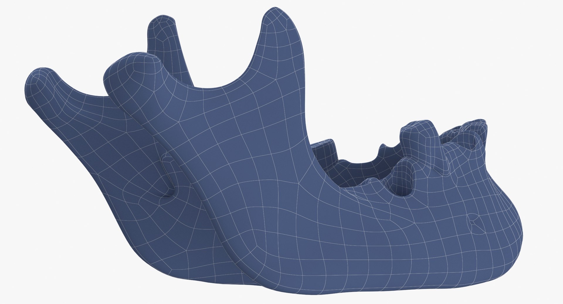 Human Jawbone Mandible 02 3D Model - TurboSquid 1547302