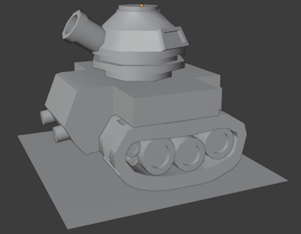 Free low-poly tank model - TurboSquid 1643589