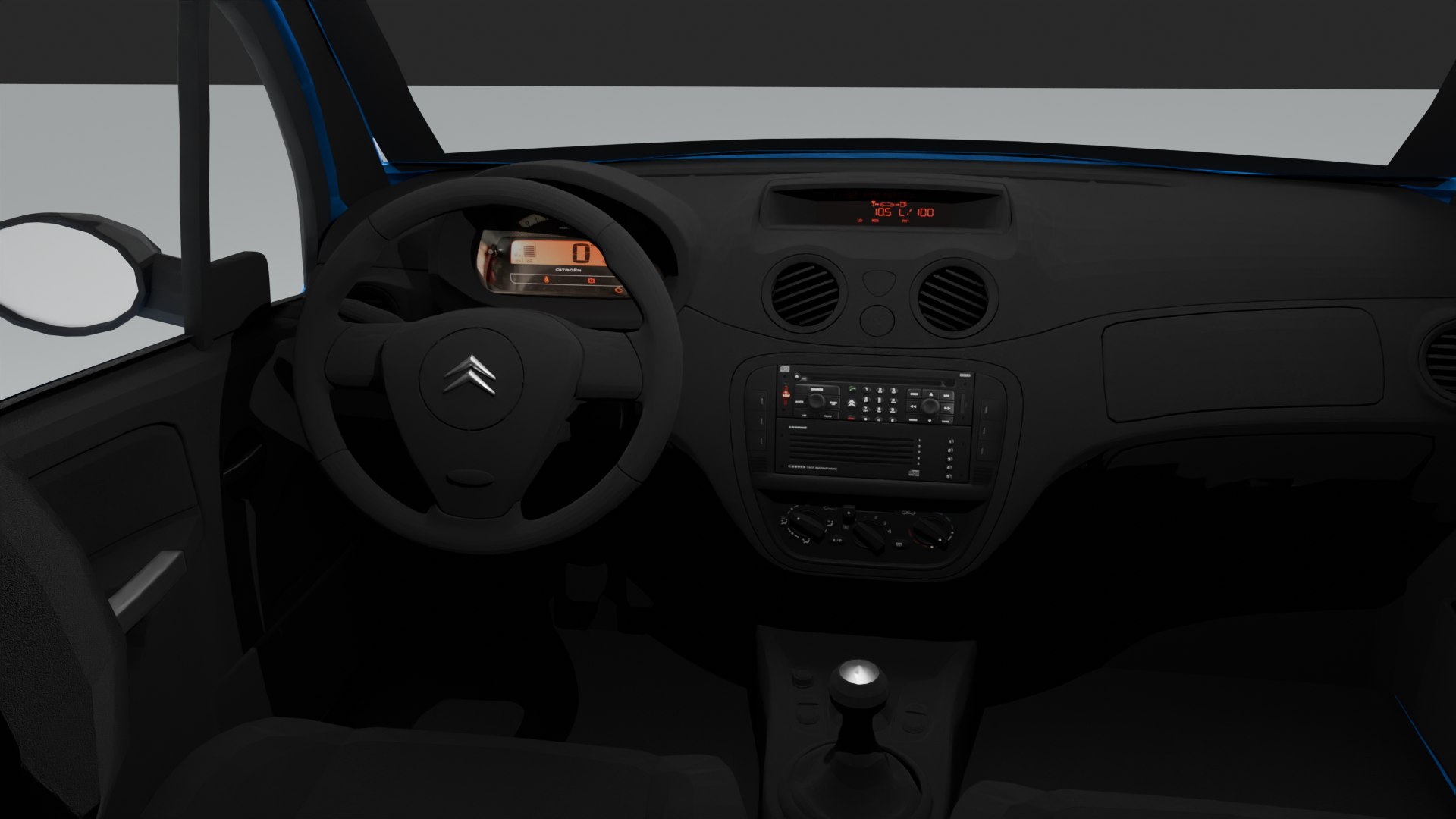 3D Citroen C3 2010 HQINTERIOR Model - TurboSquid 2174589