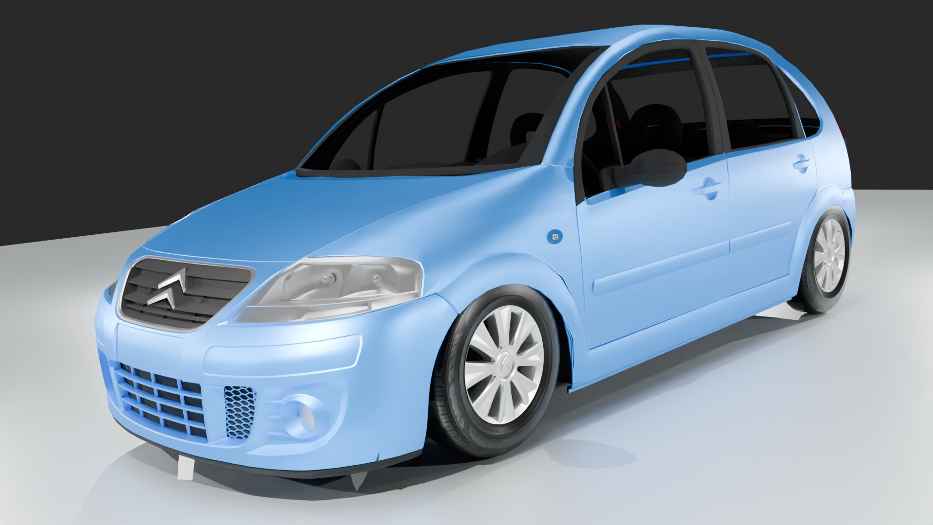 3D Citroen C3 2010 HQINTERIOR Model - TurboSquid 2174589