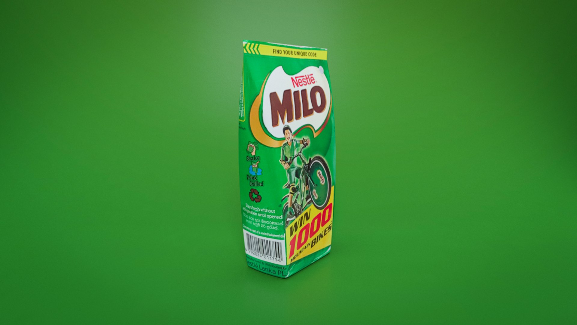 3D Milo Nestle Model - TurboSquid 1493323