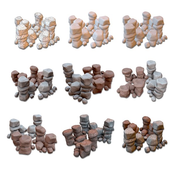 Free 3ds Max Stone Models | TurboSquid