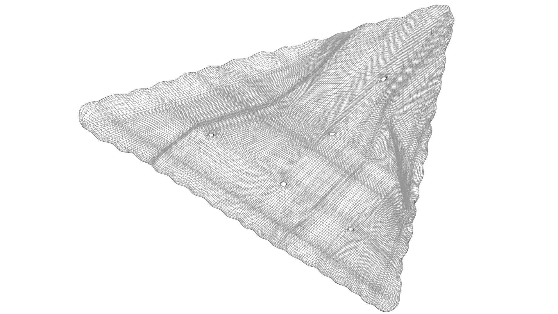 Triangle Cracker 3D Model - TurboSquid 1889216