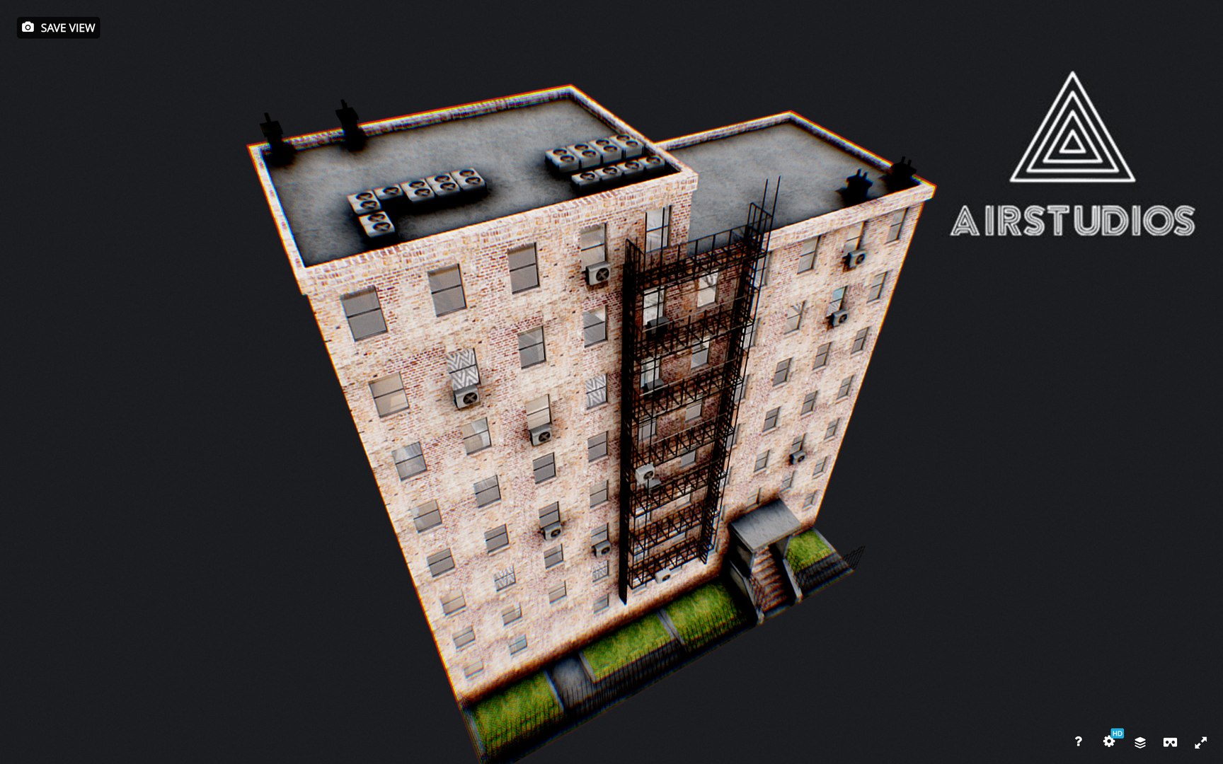 Low Poly - New York Building model - TurboSquid 1886072