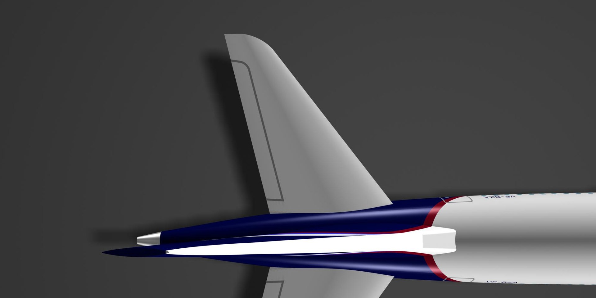 Aeroflot 787 Dream Liner 3d Max