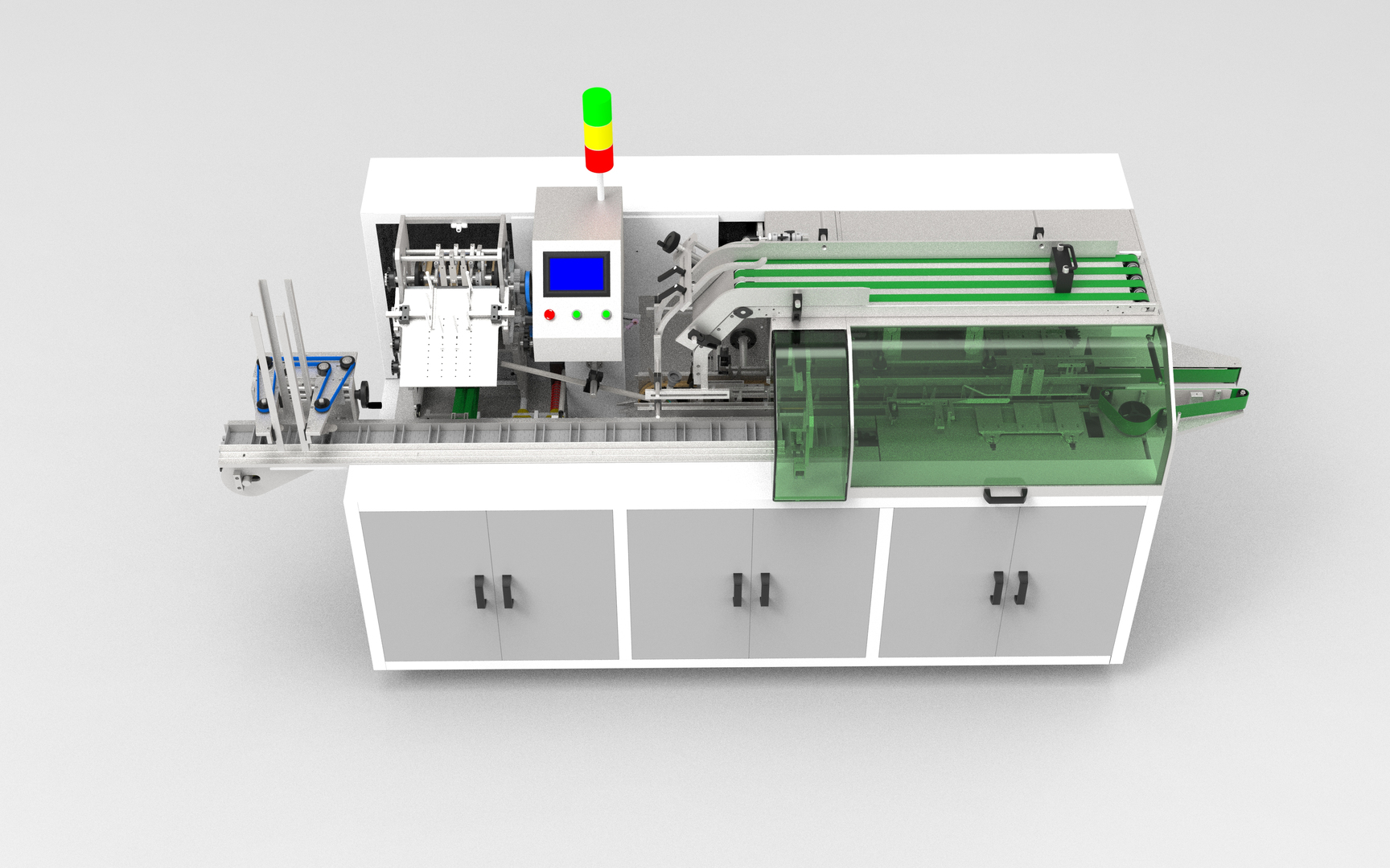 Automatic High-Speed Cartoning Machine 3D model - TurboSquid 1828309