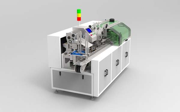 Automatic High-Speed Cartoning Machine 3D model - TurboSquid 1828309