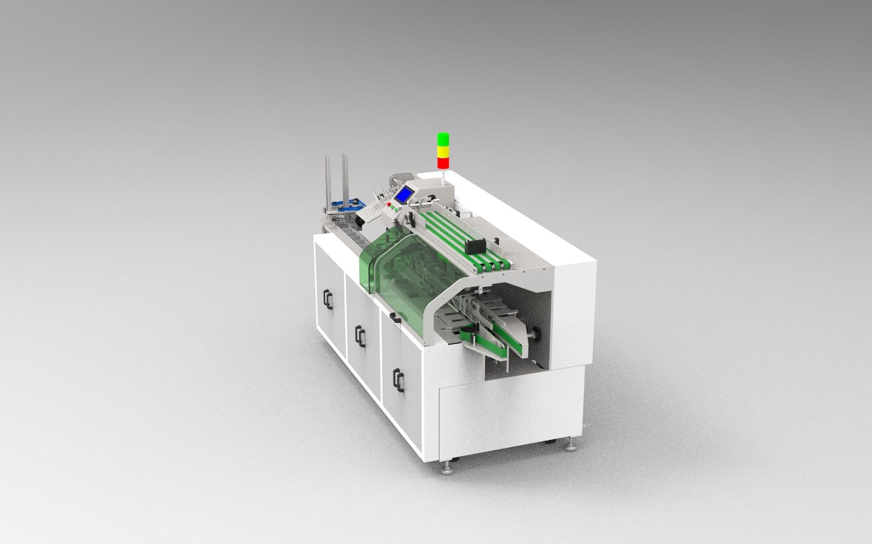 Automatic High-Speed Cartoning Machine 3D Model - TurboSquid 1828309