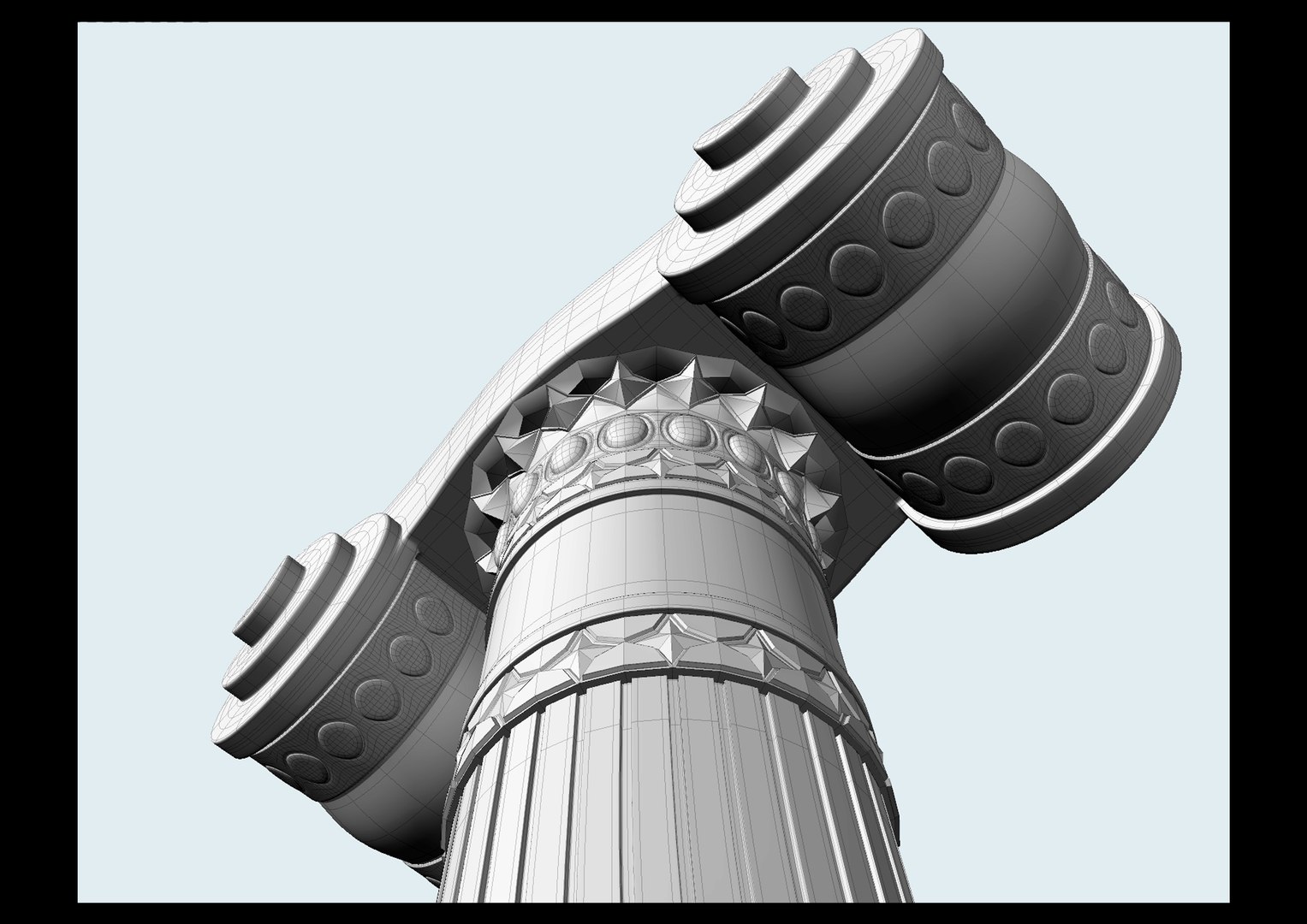 3D Column Architecture Model - TurboSquid 1507577