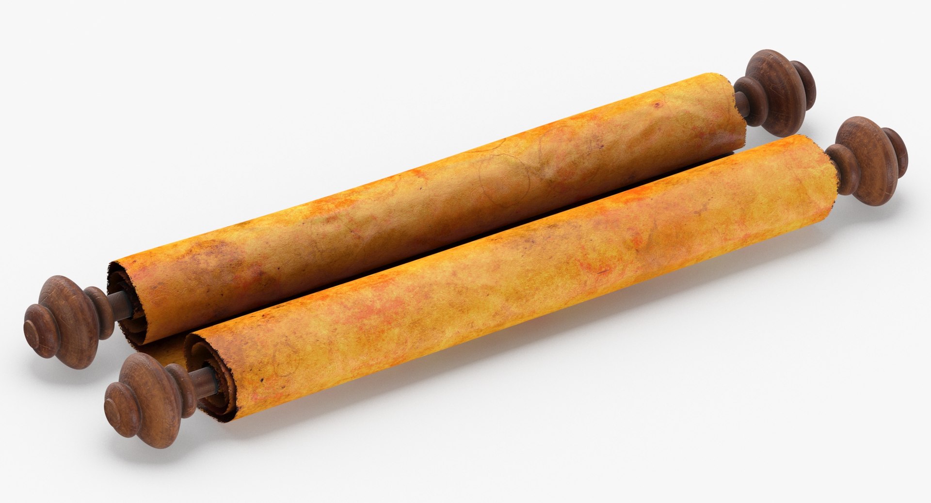 Scroll Closed Pirate 01 3D Model - TurboSquid 1565789