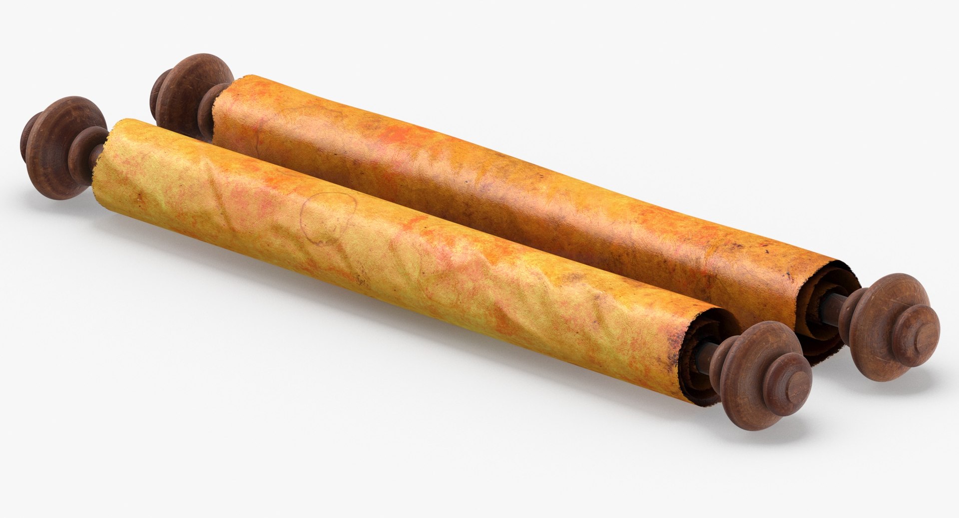 Scroll Closed Pirate 01 3D Model - TurboSquid 1565789